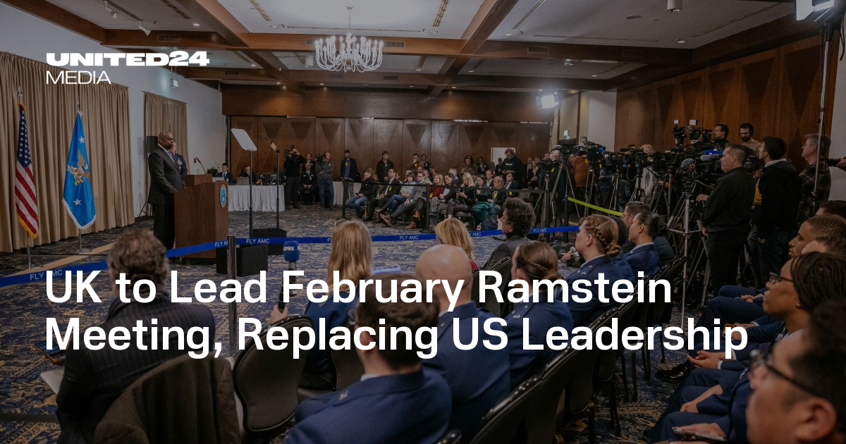 UK to Lead February Ramstein Meeting, Replacing US Leadership ...