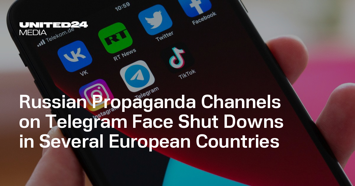 Russian Propaganda Channels on Telegram Face Shut Downs in Several ...