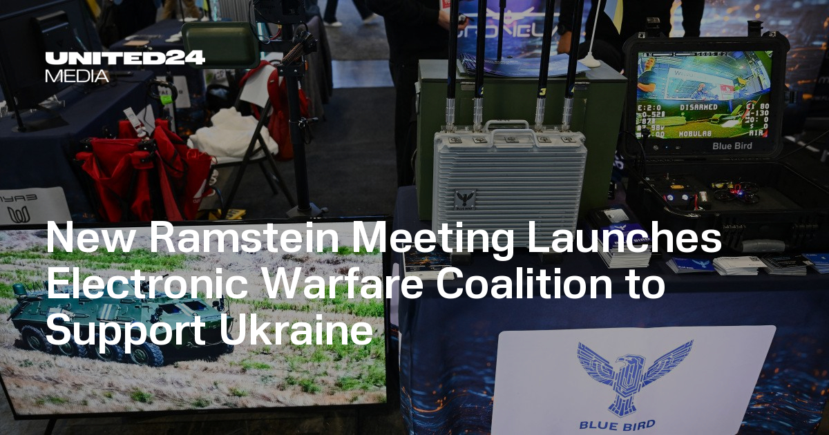 New Ramstein Meeting Launches Electronic Warfare Coalition to Support ...