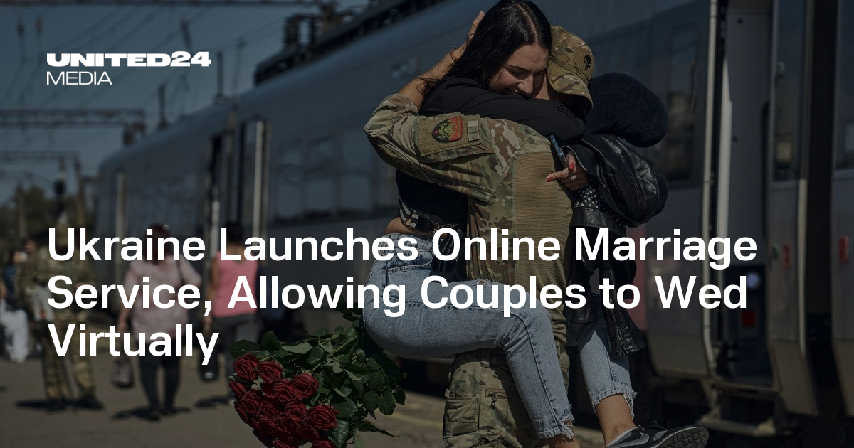 Ukraine Launches Online Marriage Service, Allowing Couples to Wed ...