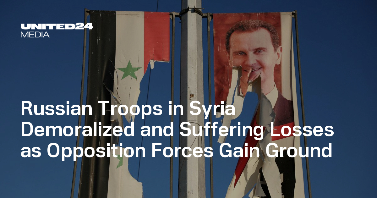 Russian Troops in Syria Demoralized and Suffering Losses as Opposition ...