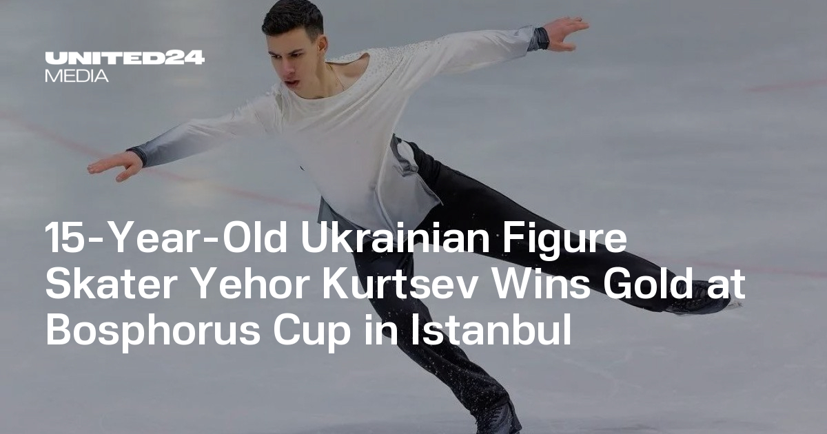 15-Year-Old Ukrainian Figure Skater Yehor Kurtsev Wins Gold at ...
