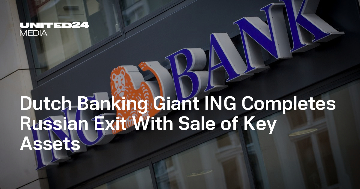 Dutch Banking Giant ING Completes Russian Exit With Sale of Key Assets ...