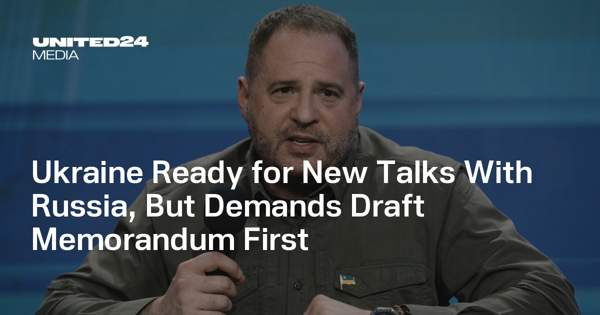 Ukraine Ready for New Talks With Russia, But Demands Draft Memorandum ...