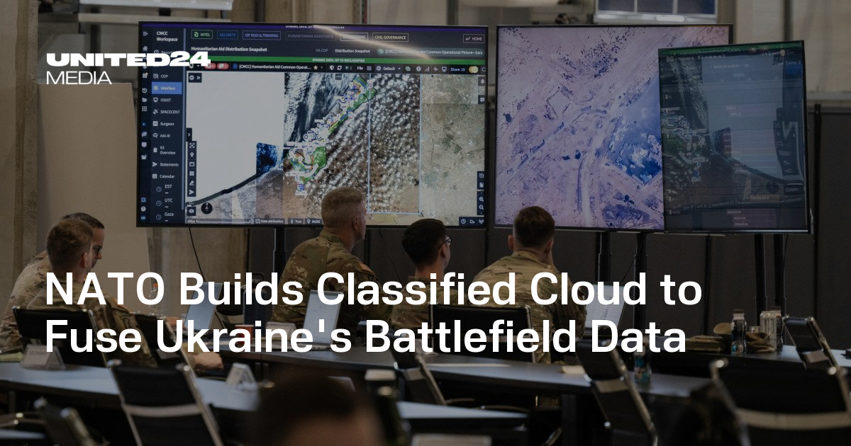 NATO Builds Classified Cloud to Fuse Ukraine's Battlefield Data ...