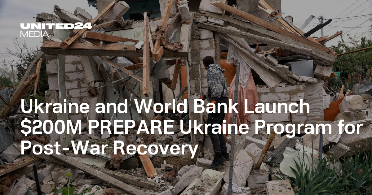 Ukraine and World Bank Launch $200M PREPARE Ukraine Program for Post ...