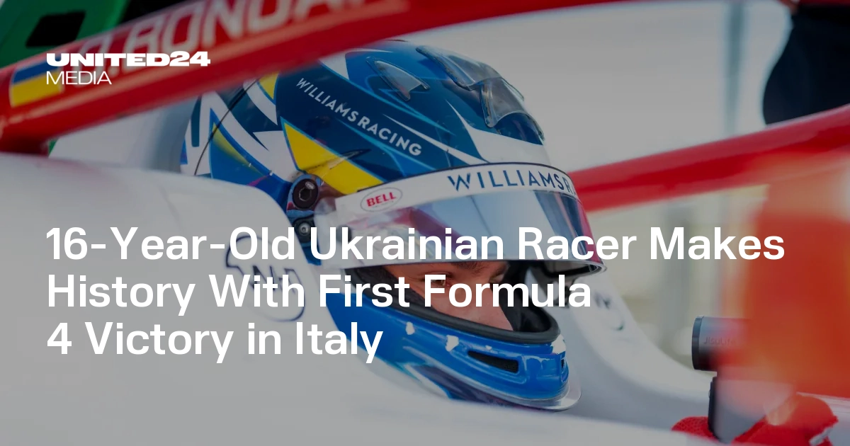 16-Year-Old Ukrainian Racer Makes History With First Formula 4 Victory ...