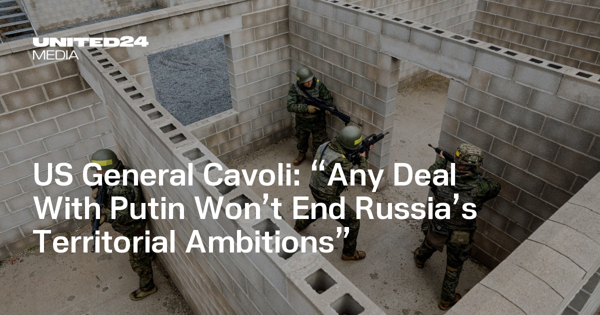 US General Cavoli: “Any Deal With Putin Won’t End Russia’s Territorial ...