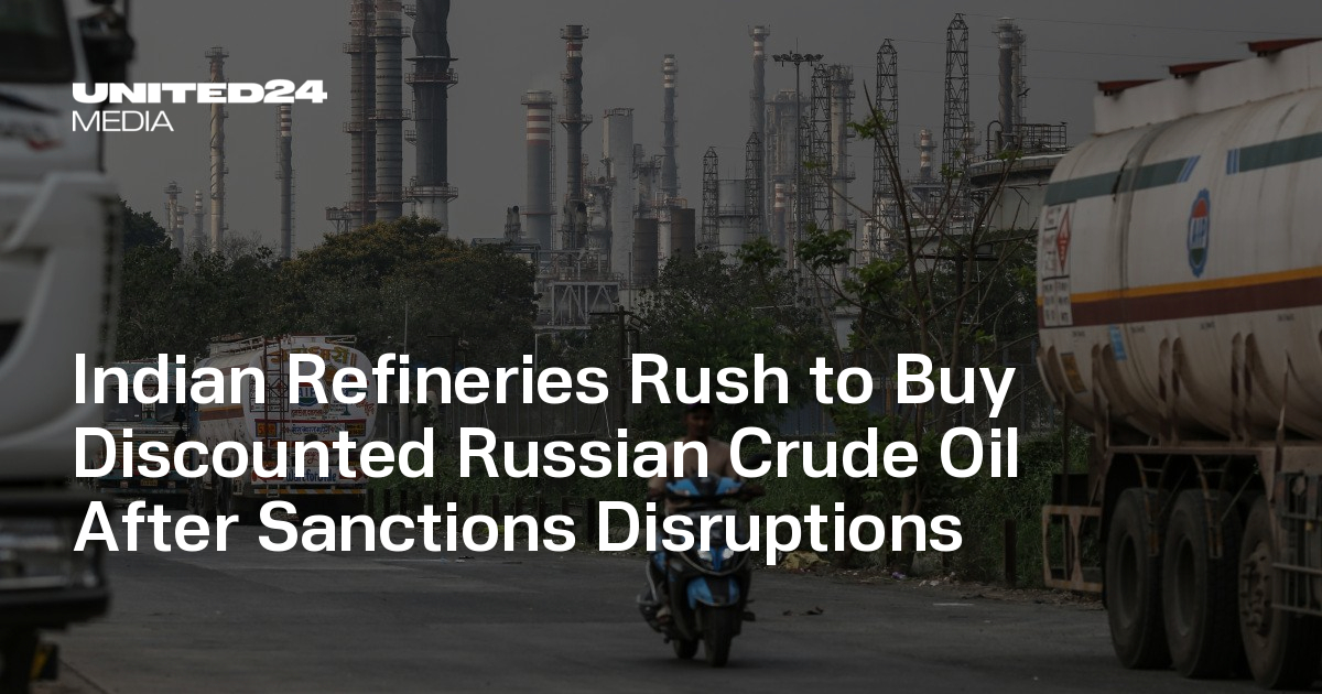 Indian Refineries Rush to Buy Discounted Russian Crude Oil After ...