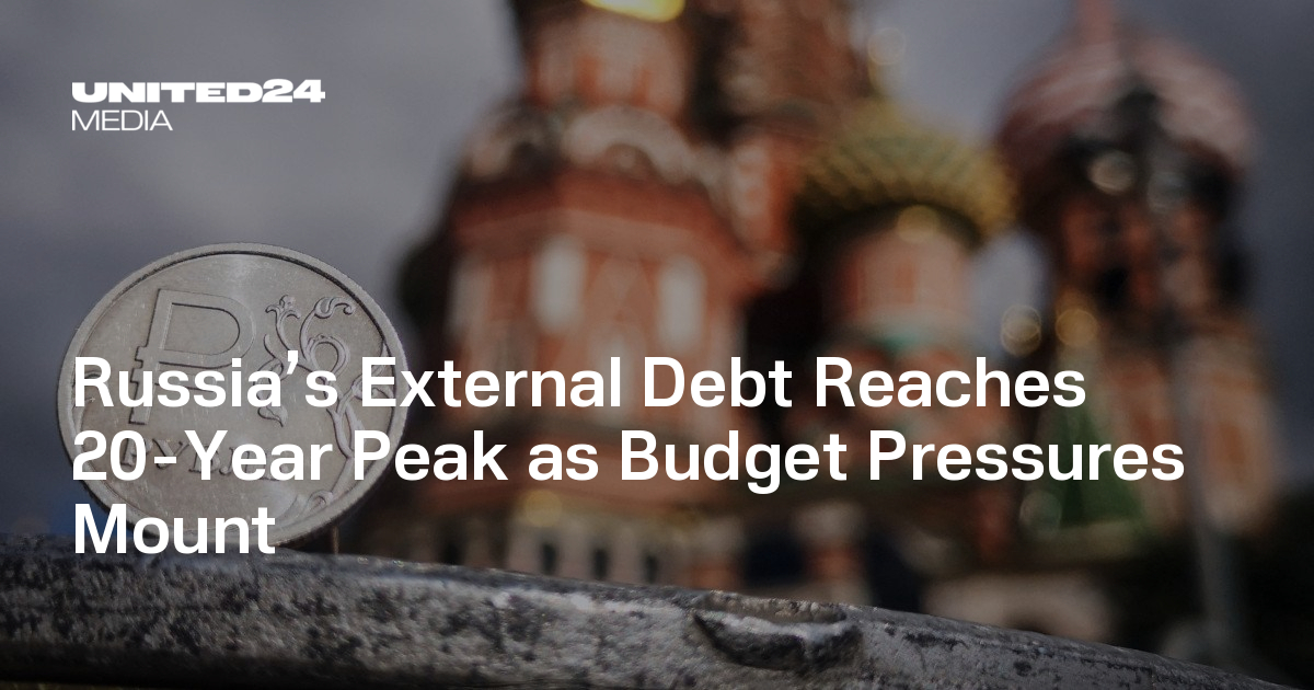 Russia’s External Debt Reaches 20-Year Peak as Budget Pressures Mount ...
