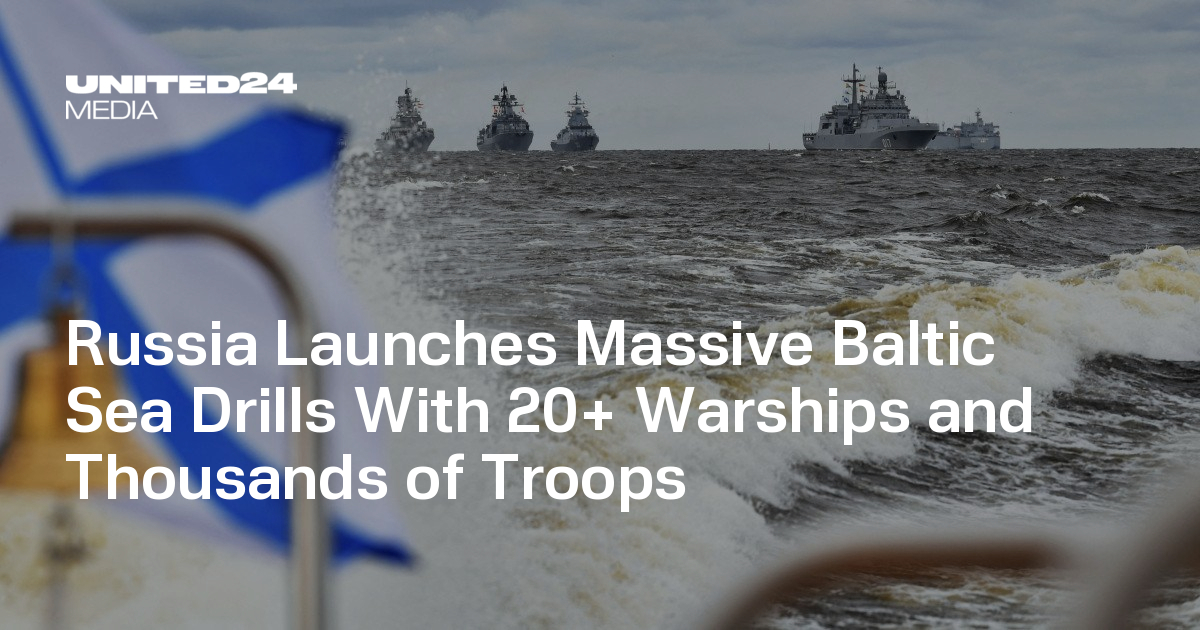 Russia Launches Massive Baltic Sea Drills With 20+ Warships and ...