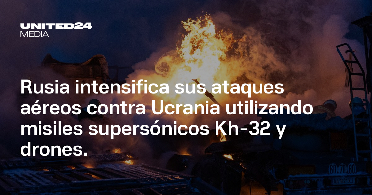 Rusia intensifica sus ataques aéreos contra Ucrania utilizando misiles ...