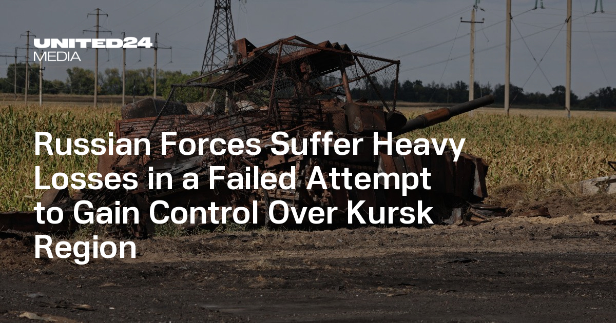 Russian Forces Suffer Heavy Losses in a Failed Attempt to Gain Control ...