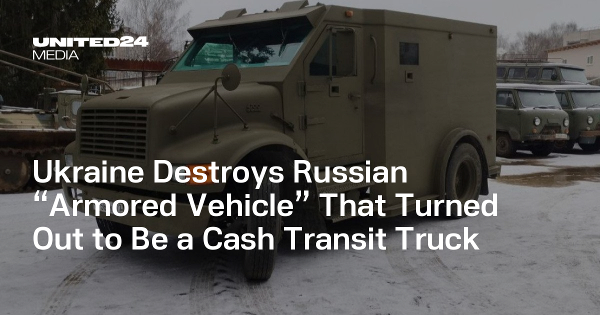 Ukraine Destroys Russian “Armored Vehicle” That Turned Out to Be a US ...