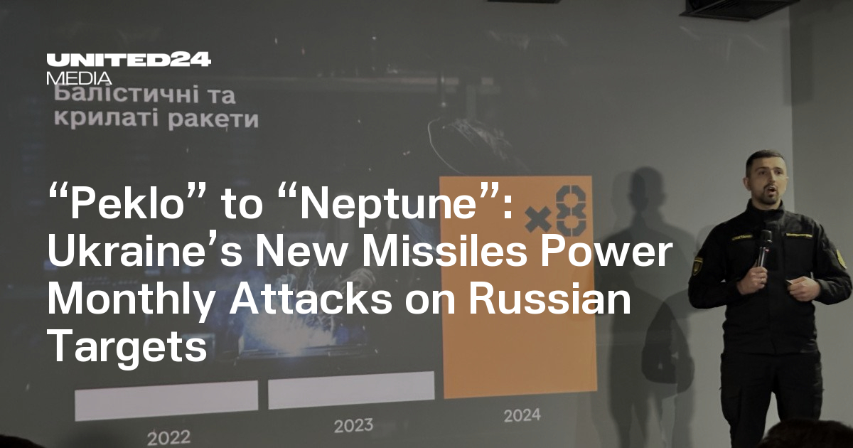 “Peklo” to “Neptune”: Ukraine’s New Missiles Power Monthly Attacks on ...