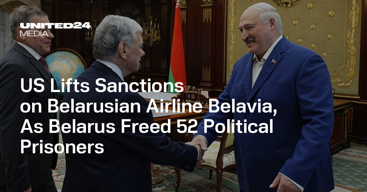 US Lifts Sanctions on Belarusian Airline Belavia, As Belarus Freed 52 ...