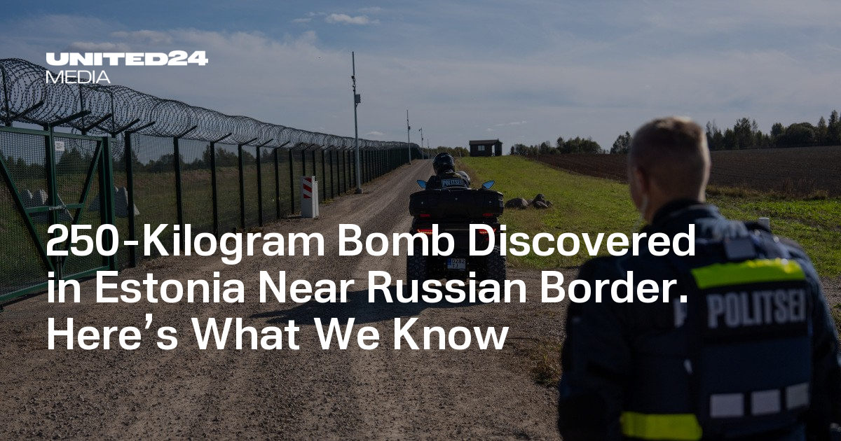 250-Kilogram Bomb Discovered in Estonia Near Russian Border. Here’s ...
