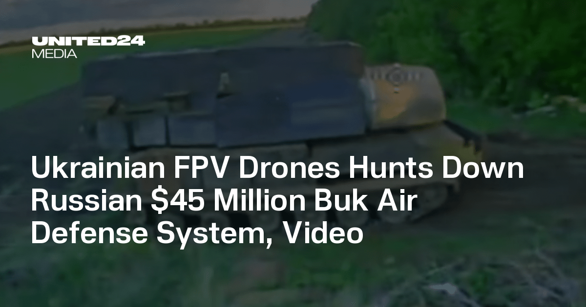 Ukrainian FPV Drones Hunts Down Russian $45 Million Buk Air Defense ...
