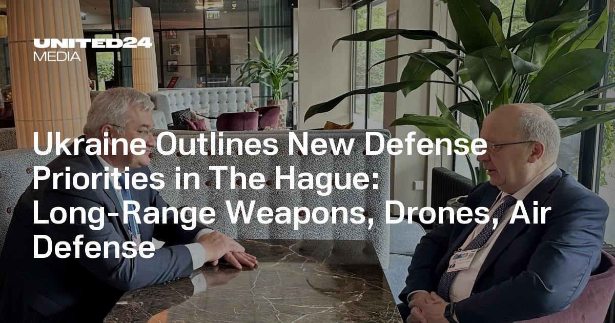 Ukraine Outlines New Defense Priorities in The Hague: Long-Range ...