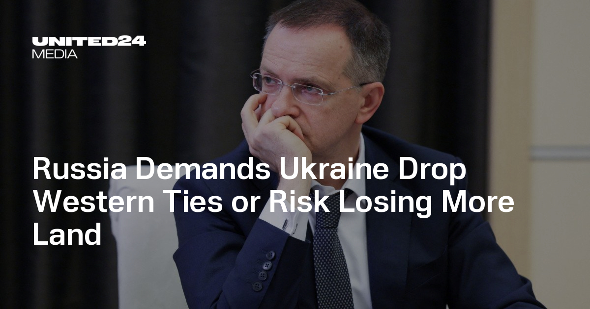 Russia Demands Ukraine Drop Western Ties or Risk Losing More Land ...
