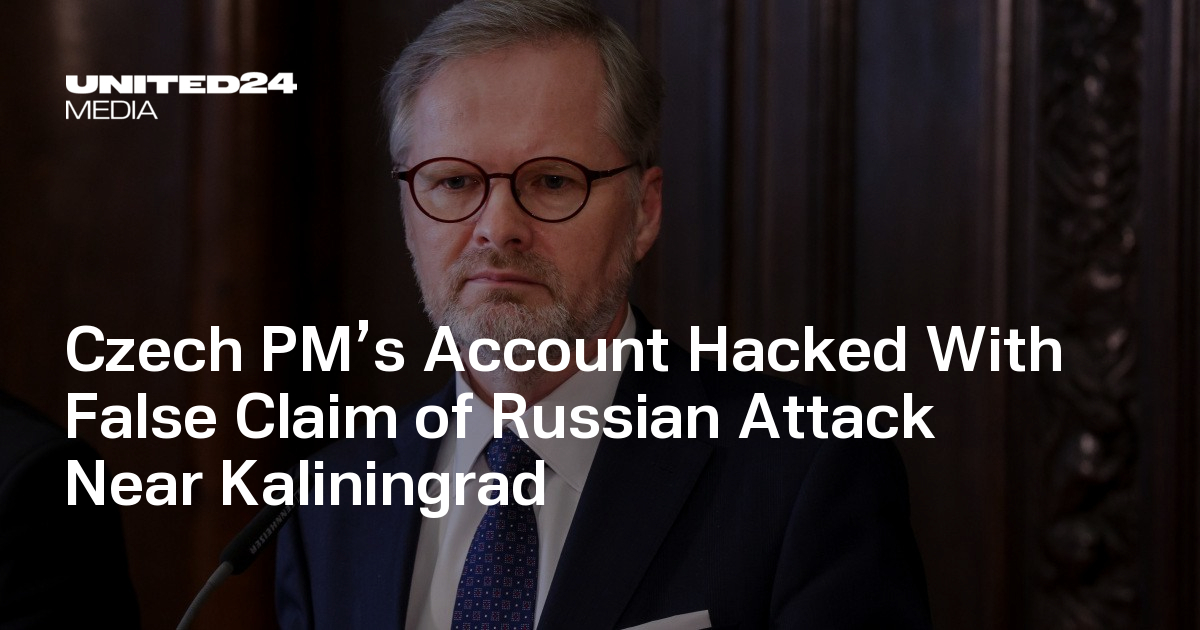 Czech PM’s Account Hacked With False Claim of Russian Attack Near ...