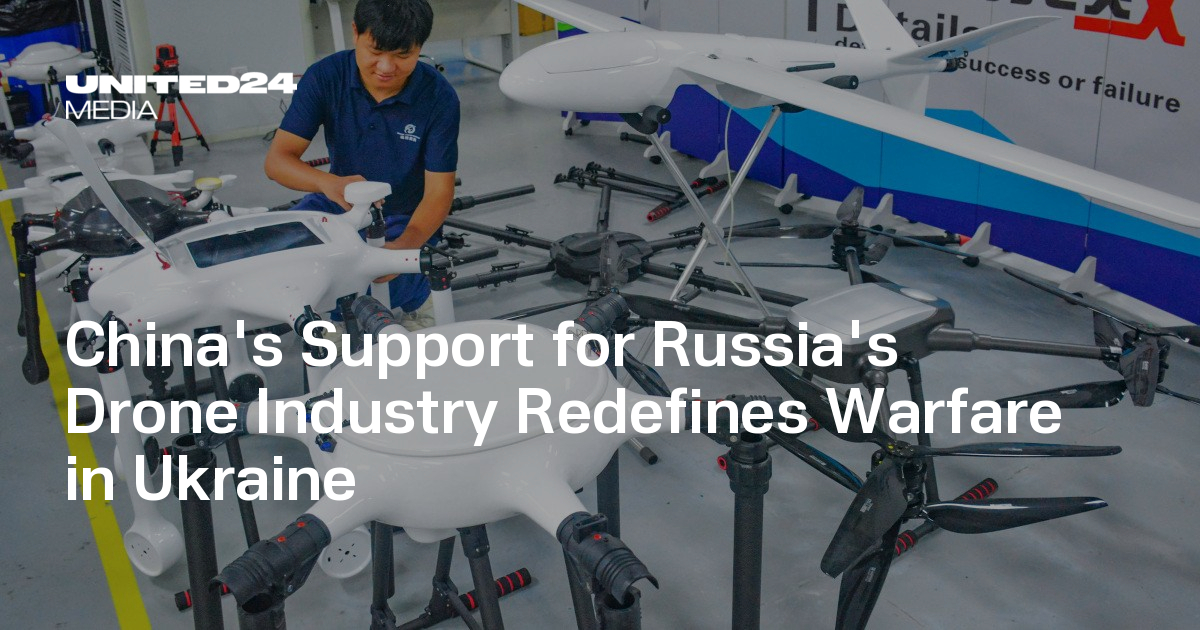 China's Support for Russia's Drone Industry Redefines Warfare in ...