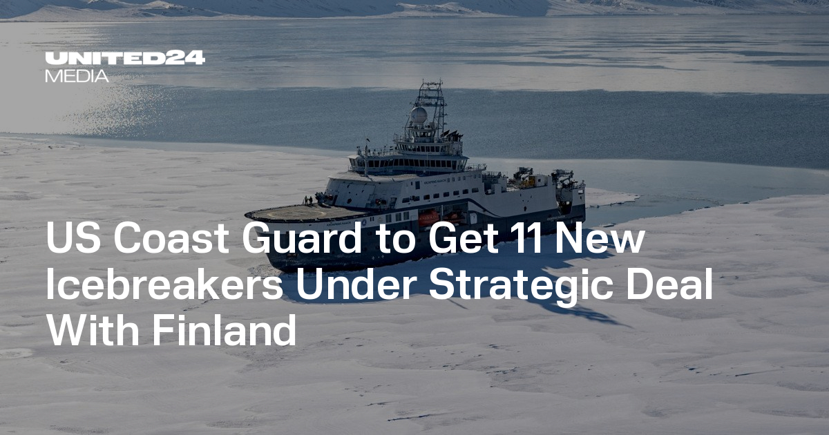 US Coast Guard to Get 11 New Icebreakers Under Strategic Deal With ...