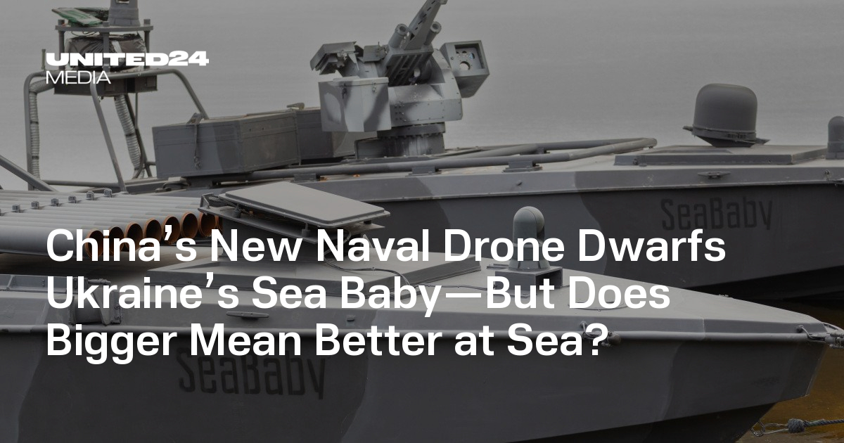 China’s New Naval Drone Dwarfs Ukraine’s Sea Baby—But Does Bigger Mean ...