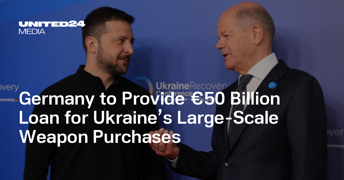 Germany to Provide €50 Billion Loan for Ukraine’s Large-Scale Weapon ...