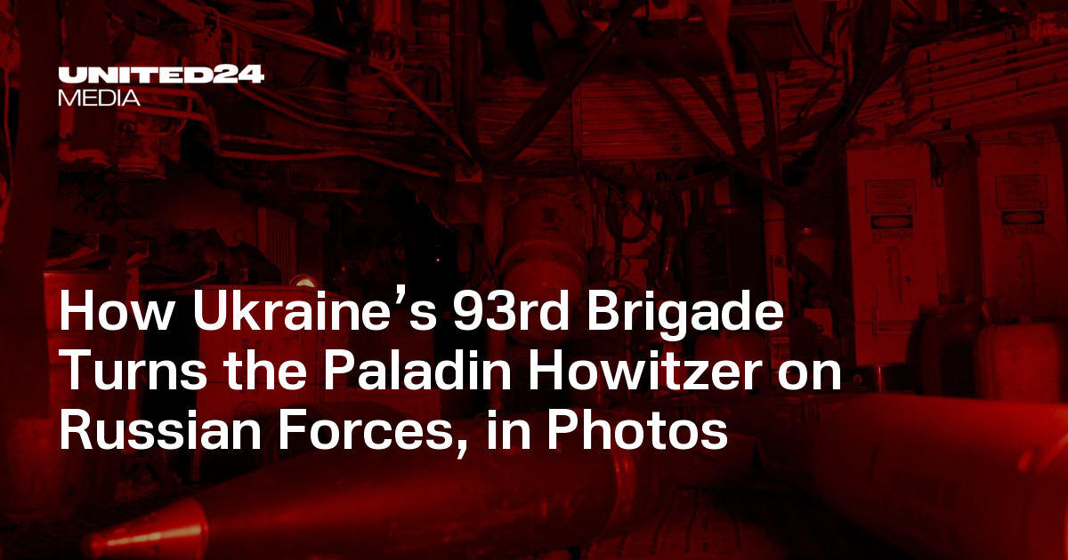 Photo report: M109 Paladin's Precision and Mobility Strengthen Ukraine ...
