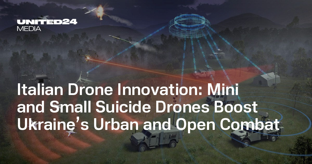 Italian Drone Innovation: Mini and Small Suicide Drones Boost Ukraine’s ...