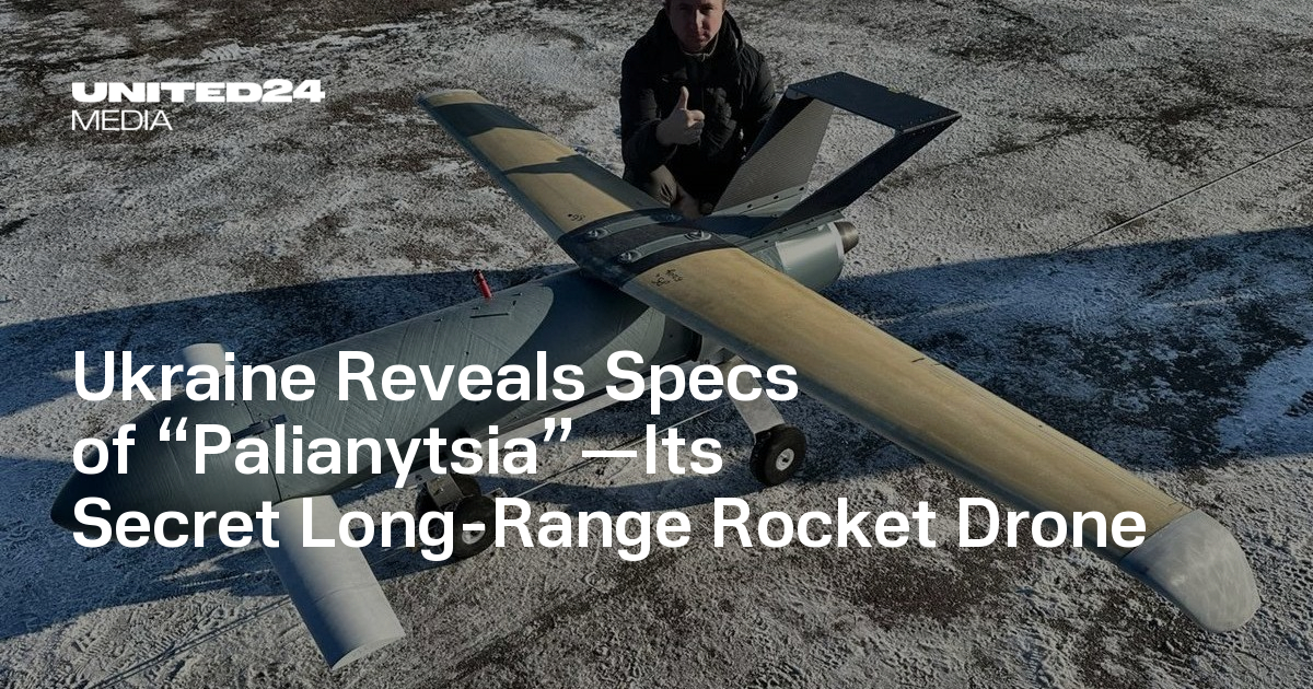 Ukraine Reveals Specs of “Palianytsia”—Its Secret Long-Range Rocket ...