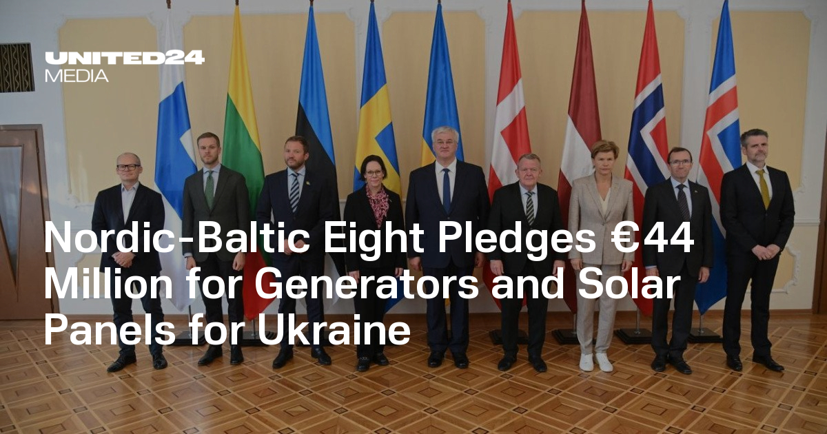 Nordic-Baltic Eight Pledges €44 Million for Generators and Solar Panels ...