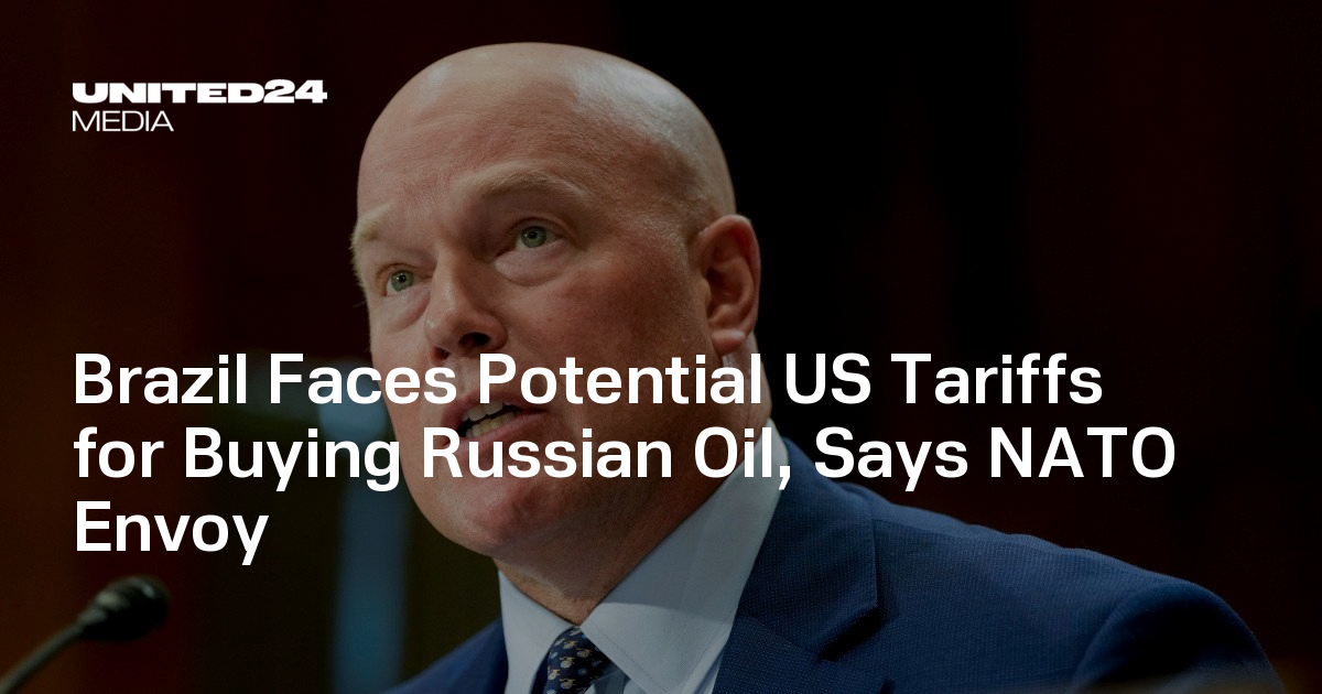 Brazil Faces Potential US Tariffs for Buying Russian Oil, Says NATO ...