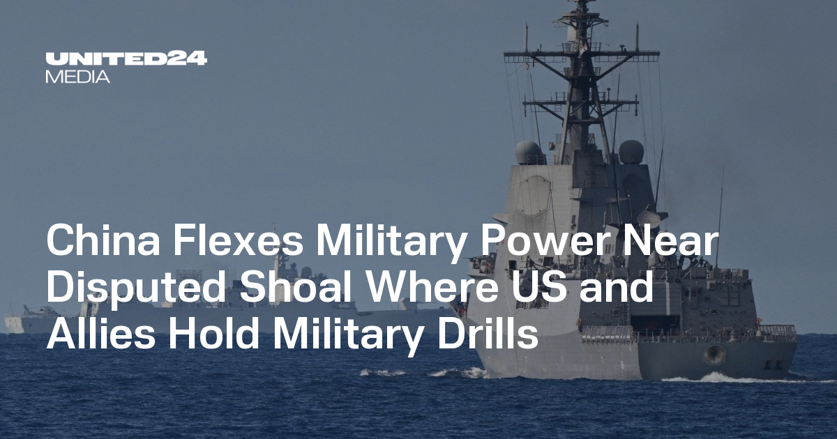 China Flexes Military Power Near Disputed Shoal Where US and Allies ...