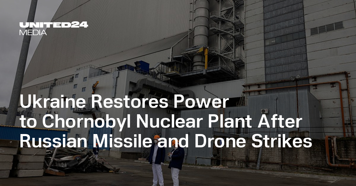 Ukraine Restores Power to Chornobyl Nuclear Plant After Russian Missile ...
