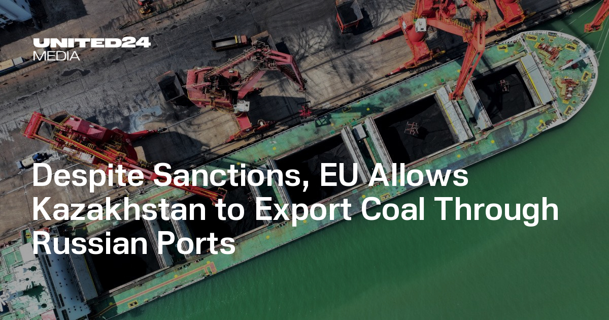 Despite Sanctions, EU Allows Kazakhstan to Export Coal Through Russian ...