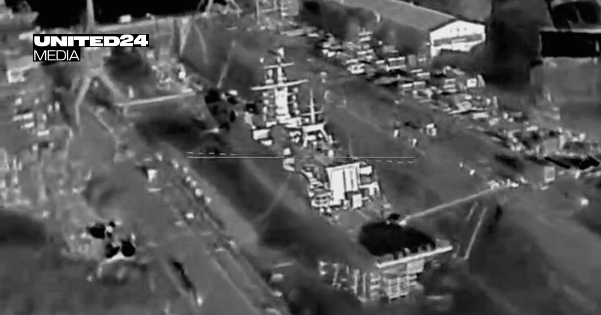 Russian Missile Corvette Boykiy Targeted in Ukrainian Drone Strike on ...