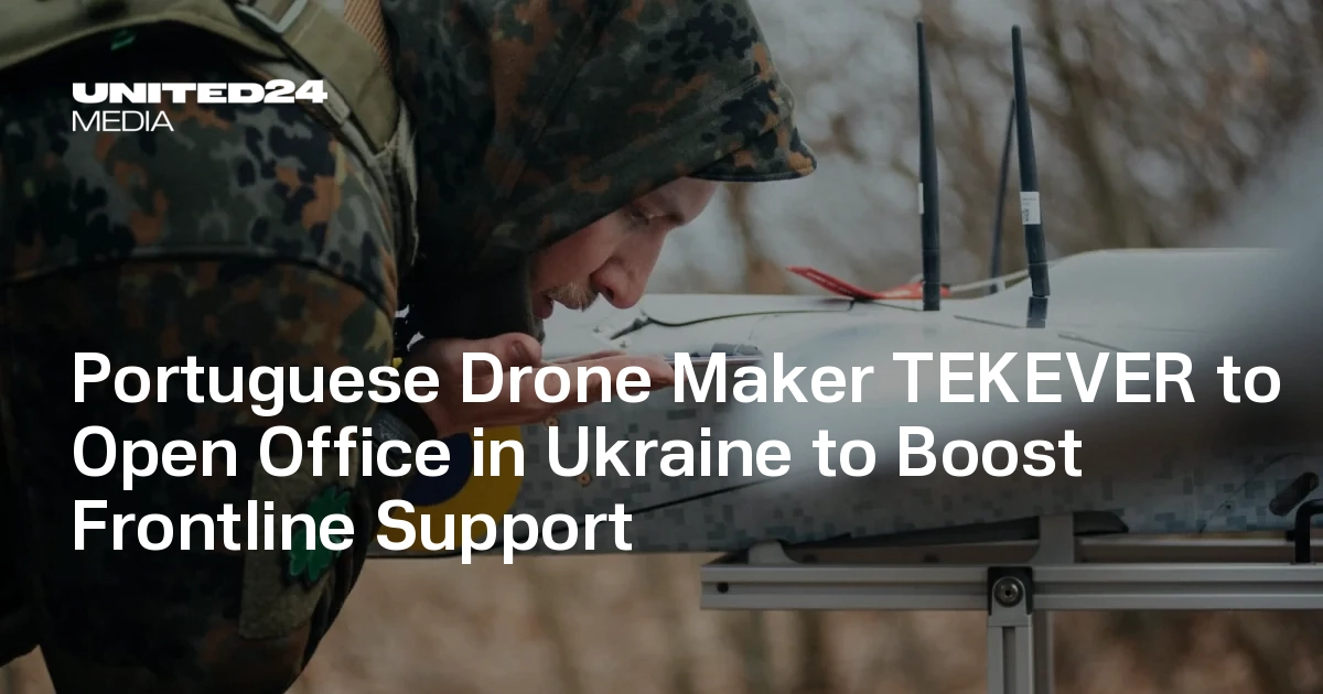 Portuguese Drone Maker TEKEVER to Open Office in Ukraine to Boost ...