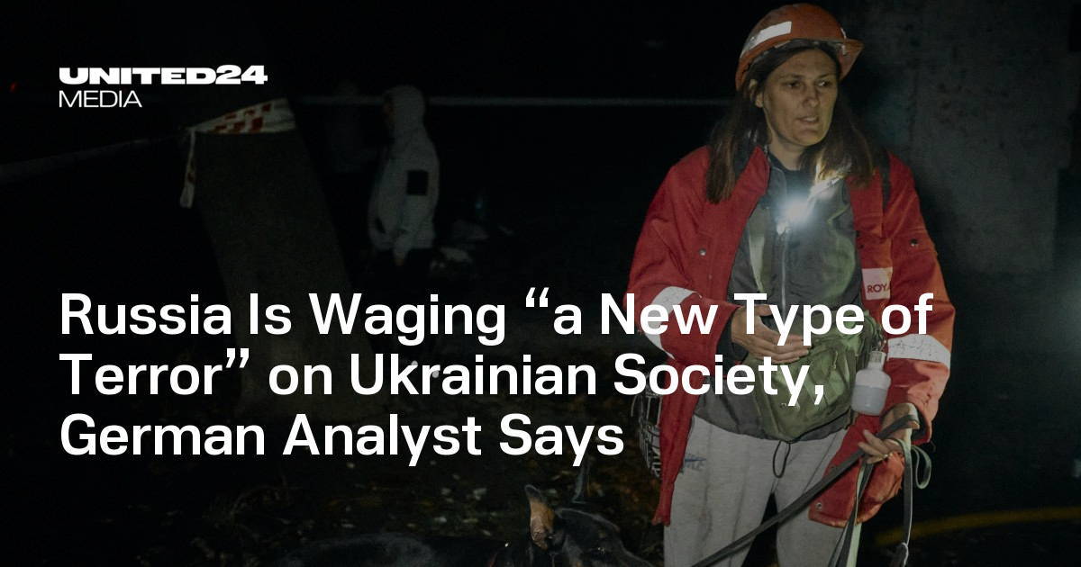 Russia Is Waging “a New Type of Terror” on Ukrainian Society, German ...