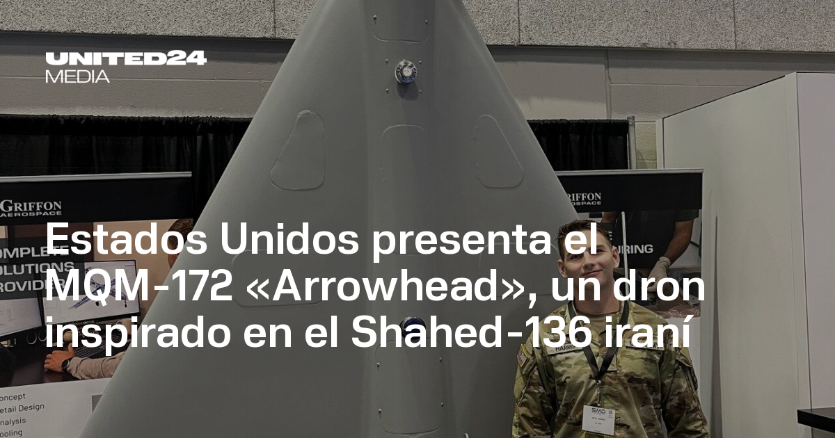 Estados Unidos presenta el MQM-172 «Arrowhead», un dron inspirado en el ...