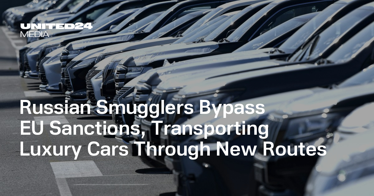 Russian Smugglers Bypass EU Sanctions, Transporting Luxury Cars Through ...