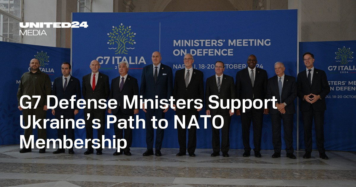 G7 Defense Ministers Support Ukraine’s Path to NATO Membership ...