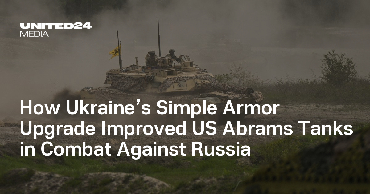 How Ukraine’s Simple Armor Upgrade Improved US Abrams Tanks in Combat ...