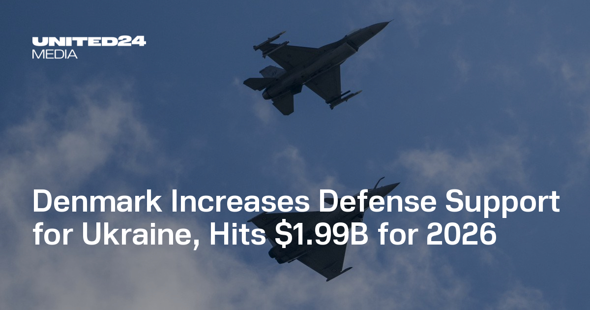 Denmark Increases Defense Support for Ukraine, Hits $1.99B for 2026 ...