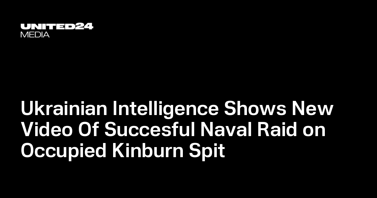Ukrainian Intelligence Shows New Video Of Succesful Naval Raid on ...
