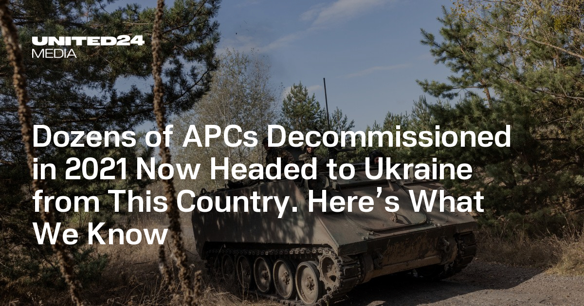 Dozens of APCs Decommissioned in 2021 Now Headed to Ukraine From This Country. Here’s What We ...