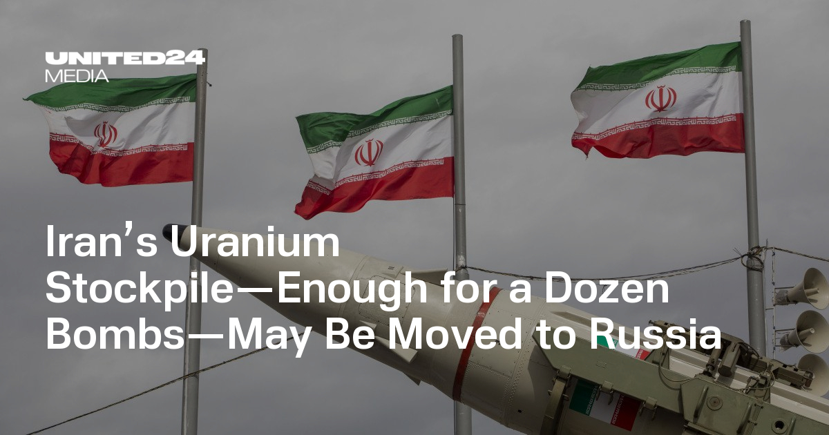 Iran’s Uranium Stockpile—Enough for a Dozen Bombs—May Be Moved to ...