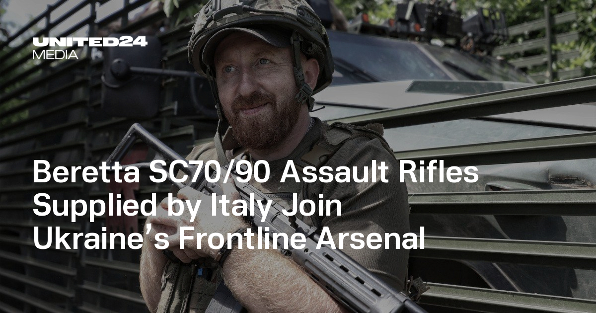 Beretta SC70/90 Assault Rifles Supplied by Italy Join Ukraine’s ...