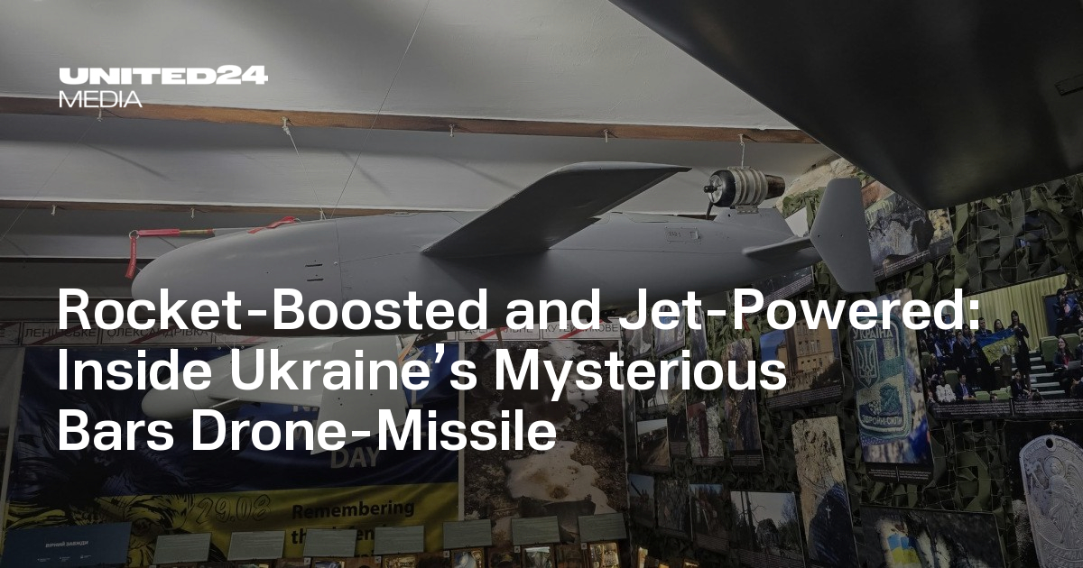 Rocket-Boosted and Jet-Powered: Inside Ukraine’s Mysterious Bars Drone ...